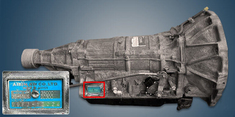 Gearbox Aisin AW35-51LS: specifications, gear ratios, oil